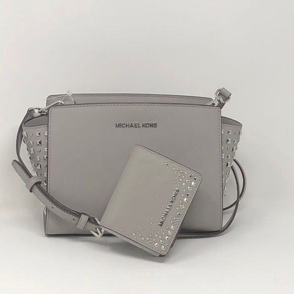 Michael Kors | Bags | Nwt Michael Kors Bundle Selma Flap Card Holder ...